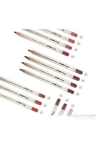 Flormar Waterproof Lipliner 204