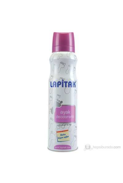 Lapitak Ayakkabı ve Çorap Deodorantı 150 Ml