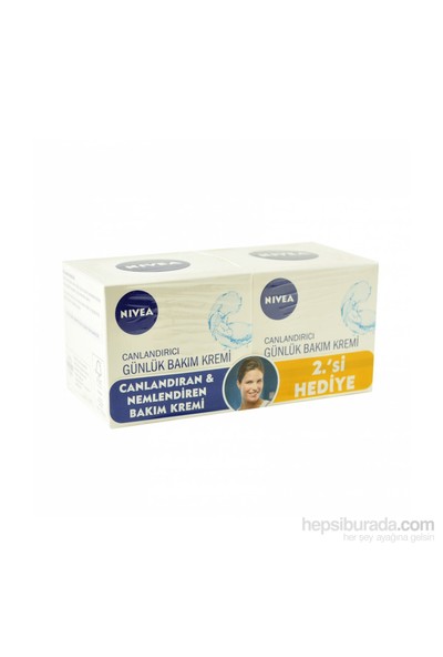 Nivea Canlandırıcı Günlük Bakım Kremi -Normal Ve Karma Ciltler İçin 2.Si Hediye