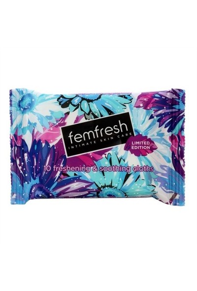 Femfresh Dış Genital Bölge Islak Mendili Temizleyici & Tazeleyici Etki 10 Adet Femfresh Dış Genital Bölge Islak Mendili Temizleyici & Tazeleyici Etki 10 Adet