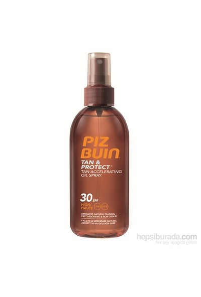 Piz Buin Bronzlaşmayı Hızlandırıcı Sprey Yağ SPF 30 150 ml Piz Buin Bronzlaşmayı Hızlandırıcı Sprey Yağ SPF 30 150 ml