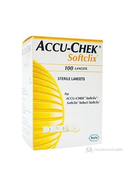 Accu-Chek Softclix Lancet (100)-Steril İğne