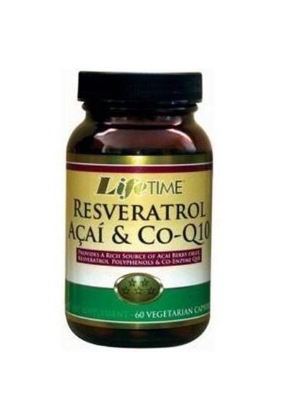 Life Time Q-Resveratrol & Acai & Co-Q10 Kapsül/Tak Life Time Q-Resveratrol & Acai & Co-Q10 Kapsül/Tak