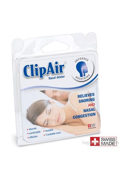 ClipAir Horlama ve Burun Tıkanıklığı Önlemeye Yardımcı Aparat