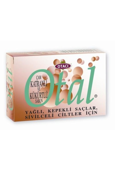 Otacı Otal Sabun (Kükürtlü-katranlı) 80 GR Otacı Otal Sabun (Kükürtlü-katranlı) 80 GR