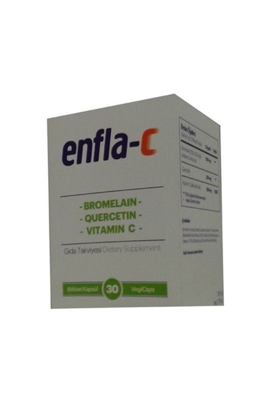 Enfla-C 30 Vegicaps / Bitkisel Kapsül Enfla-C 30 Vegicaps / Bitkisel Kapsül