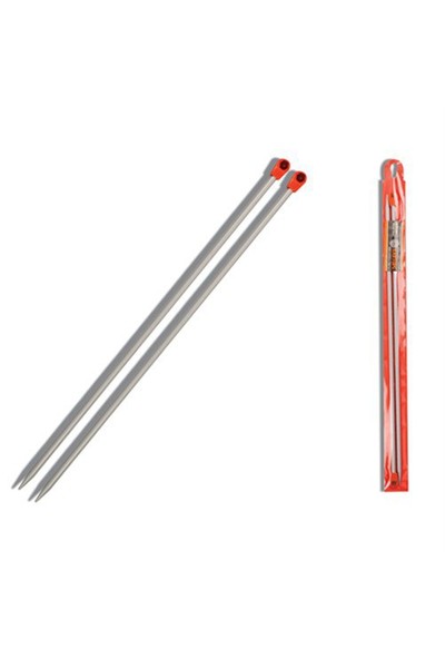 Kartopu 9 Mm 35 Cm Klasik Alüminyum Örgü Şişi