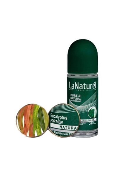 Lanaturel Erkek Okaliptus Kokulu Deo Roll-On