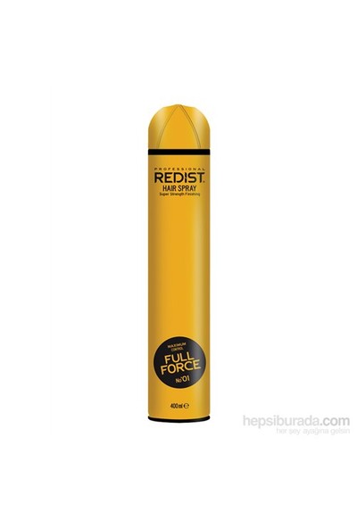 Redist Full Force Saç Spreyi 400 Ml Redist Full Force Saç Spreyi 400 Ml