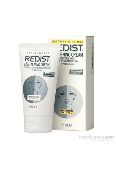 Redist Cilt Beyazlatmaya Yardımcı Krem 75 Ml Redist Cilt Beyazlatmaya Yardımcı Krem 75 Ml