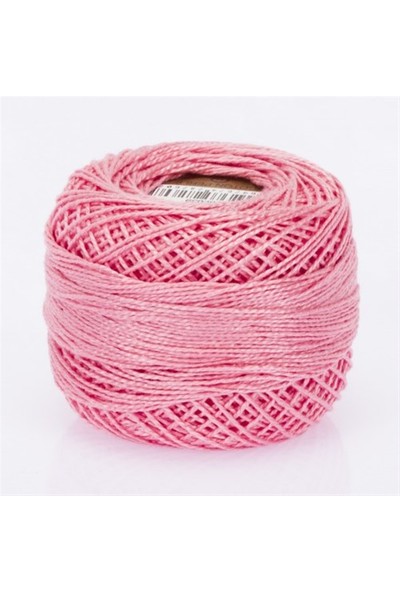 Ören Bayan Koton Perle No:8 Pastel Pembe El Nakış İpliği - 39 Ören Bayan Koton Perle No:8 Pastel Pembe El Nakış İpliği - 39