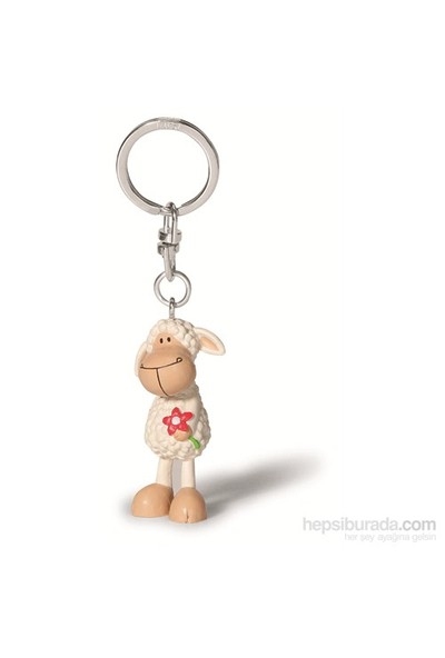 Nici Plastik Anahtarlık Keyfriends JollyBeyaz 5 cm