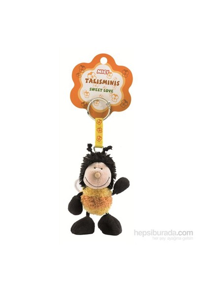 Nici Peluş Anahtarlık Talisminis Arı 7 cm