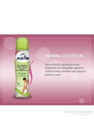 Agiss Hassas Ciltler İçin Tüy Dökücü Köpük 175Ml Agiss Hassas Ciltler İçin Tüy Dökücü Köpük 175Ml