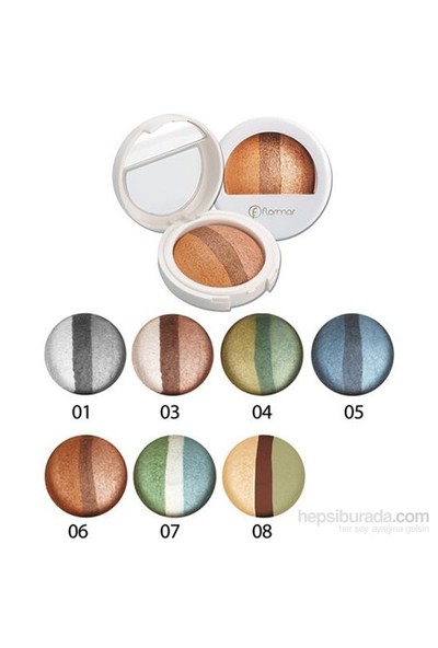 Flormar Terracota Trio 3'Lü Far 04 Flormar Terracota Trio 3'Lü Far 04