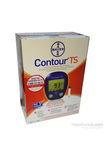 Bayer Contour Ts Kan Şeker Ölçüm Cihazı Bayer Contour Ts Kan Şeker Ölçüm Cihazı