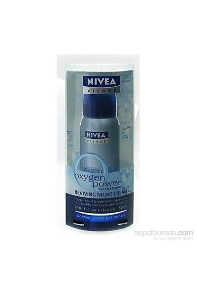 Nivea Visage Oxygen Power Reviving Yaşlanma Karşıtı Gece Kremi Nivea Visage Oxygen Power Reviving Yaşlanma Karşıtı Gece Kremi