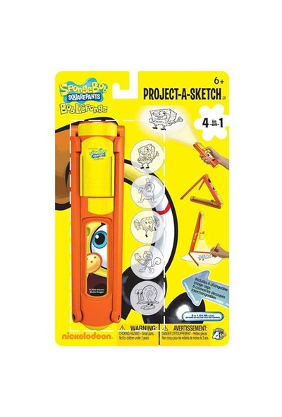 Sponge Bob Ayaklı Projektör ve Fener Sponge Bob Ayaklı Projektör ve Fener