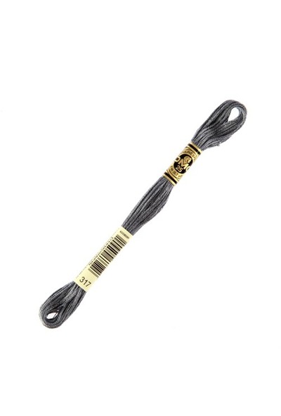 Dmc Muline Special 8 M Gri Nakış İpliği - 317