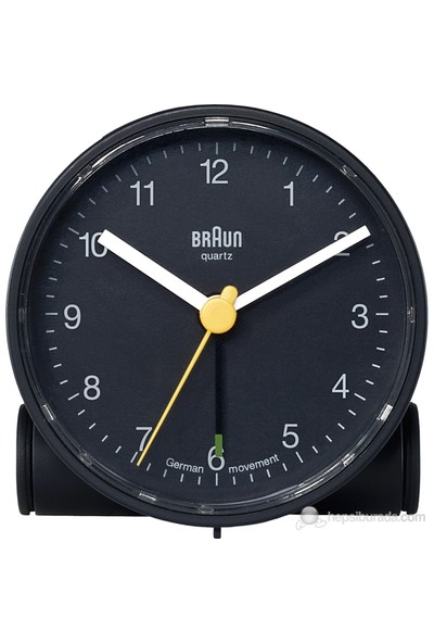 Braun Alarmlı Masa Saati Siyah - Bnc001bkbk