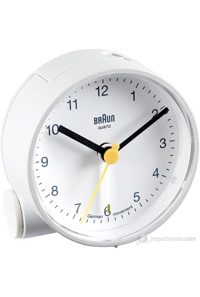 Braun Alarmlı Masa Saati Beyaz - Bnc001whwh