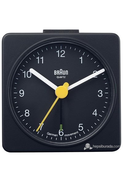Braun Alarmlı Masa Saati Siyah - Bnc002bkbk