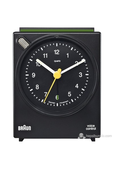 Braun Alarmlı Masa Saati Siyah -Bnc004bkbk Braun Alarmlı Masa Saati Siyah -Bnc004bkbk
