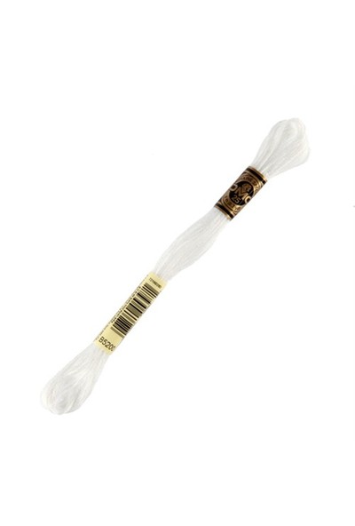 Dmc Muline Special 8 M Beyaz Nakış İpliği - B5200