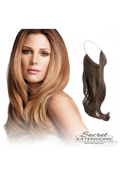 Secret Extensions Pratik Saç Orta Altın Sarı