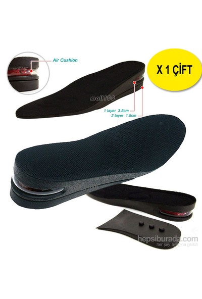 Comfort Hava Yastıklı Boy Uzatıcı Tabanlık 5Cm (35-39)