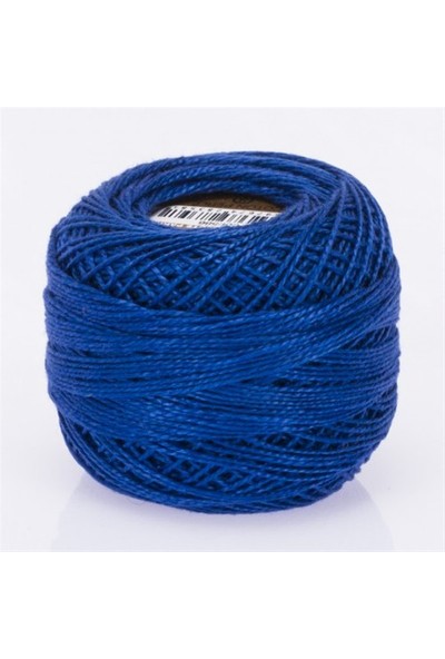 Ören Bayan Koton Perle No:8 Mavi El Nakış İpliği - 586 Ören Bayan Koton Perle No:8 Mavi El Nakış İpliği - 586