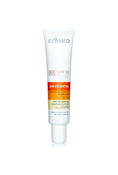 Cosmed Tüm Cilt Tipleri İçin Yüksek Korumalı Dd Krem Spf 50 Cosmed Tüm Cilt Tipleri İçin Yüksek Korumalı Dd Krem Spf 50