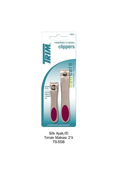 Trim Silk El/Ayak Tırnak Makası 2'Li