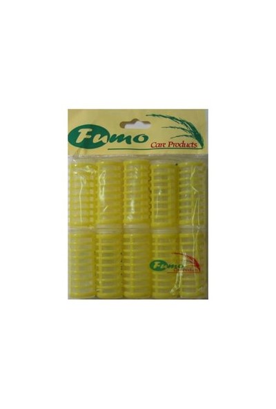 Fumo Kaynatmalı-Isıtmalı Bigudi Sarı 10lu