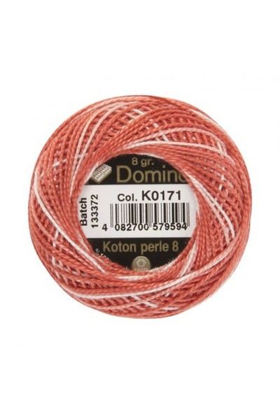 Coats Domino 8Gr Ebruli No: 8 Nakış İpliği - K0171 Coats Domino 8Gr Ebruli No: 8 Nakış İpliği - K0171