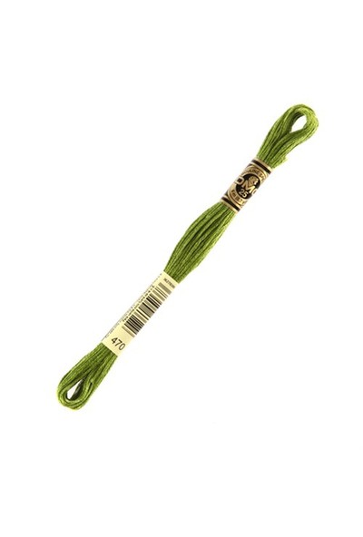 Dmc Muline Special 8 M Yeşil Nakış İpliği - 470