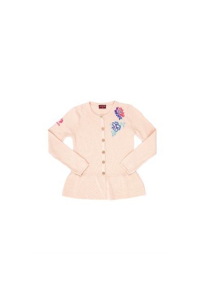 U.S. Polo Assn. Kız Çocuk Pembe Hırka
