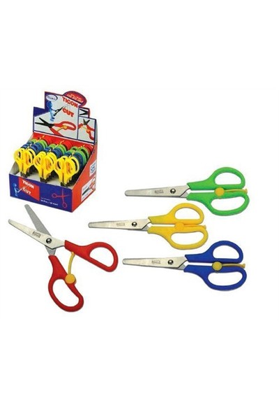 Ticon 005Y Yaylı Okul Makası 5'' Ticon 005Y Yaylı Okul Makası 5''