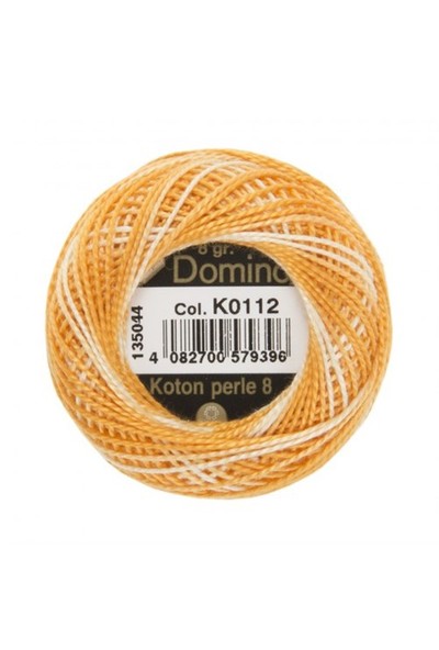 Coats Domino 8Gr Ebruli No: 8 Nakış İpliği - K0112 Coats Domino 8Gr Ebruli No: 8 Nakış İpliği - K0112