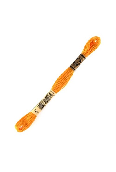 Dmc Muline Special 8 M Turuncu Nakış İpliği - 742