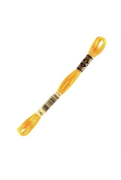 Dmc Muline Special 8 M Turuncu Nakış İpliği - 743