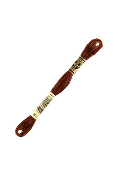 Dmc Muline Special 8 M Kahverengi Nakış İpliği - 801