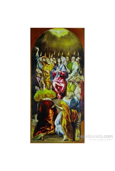The Pentecost,El Greco (1000 Parça)