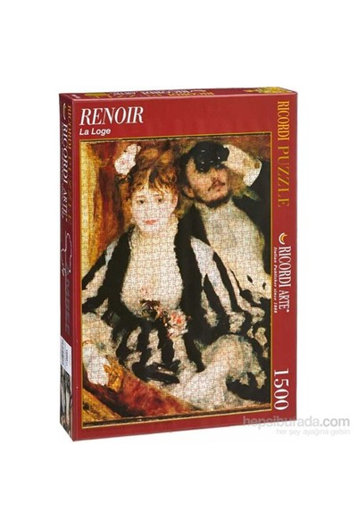 La Loge, Renoir (1500 Parça Puzzle) La Loge, Renoir (1500 Parça Puzzle)