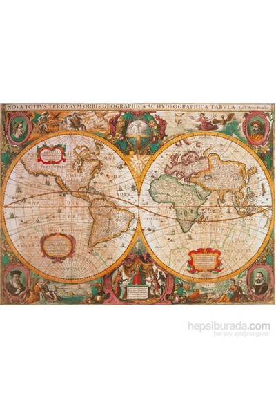 Clementoni 1000 Parça Puzzle Mappa Antica Clementoni 1000 Parça Puzzle Mappa Antica