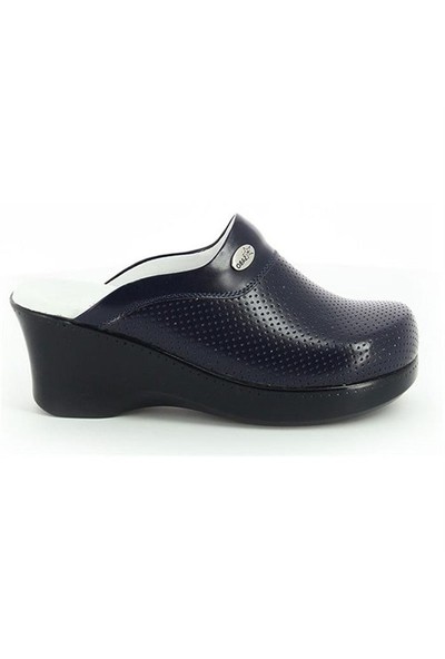Sabo Dolgu Topuk Hemşire Ve Doktor Terliği K701 Lacivert