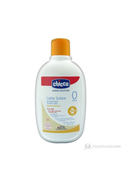 Chicco Çok Yüksek Korumalı Güneş Sütü SPF50+ 200 ML