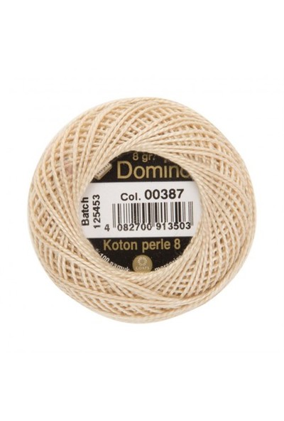 Coats Domino 8Gr Bej No: 8 Nakış İpliği - 00387 Coats Domino 8Gr Bej No: 8 Nakış İpliği - 00387