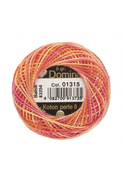 Coats Domino 8Gr Ebruli No: 8 Nakış İpliği - 01315 Coats Domino 8Gr Ebruli No: 8 Nakış İpliği - 01315