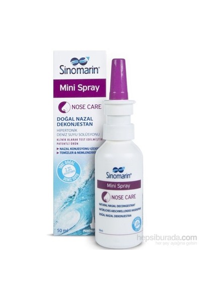 Sinomarin Çocuk Deniz Suyu Spreyi 50Ml